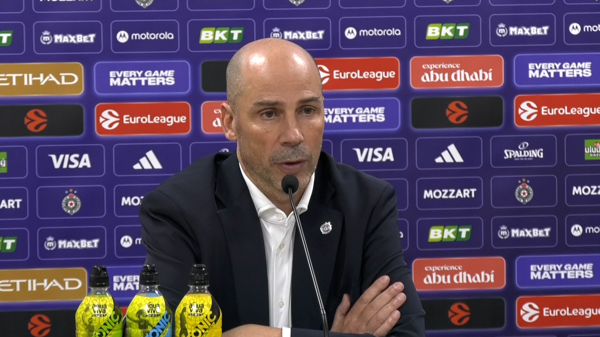 INFOBIRO - Dogadjaj dana - Beograd, Djoan Penjaroja, trener KK Partizan ...