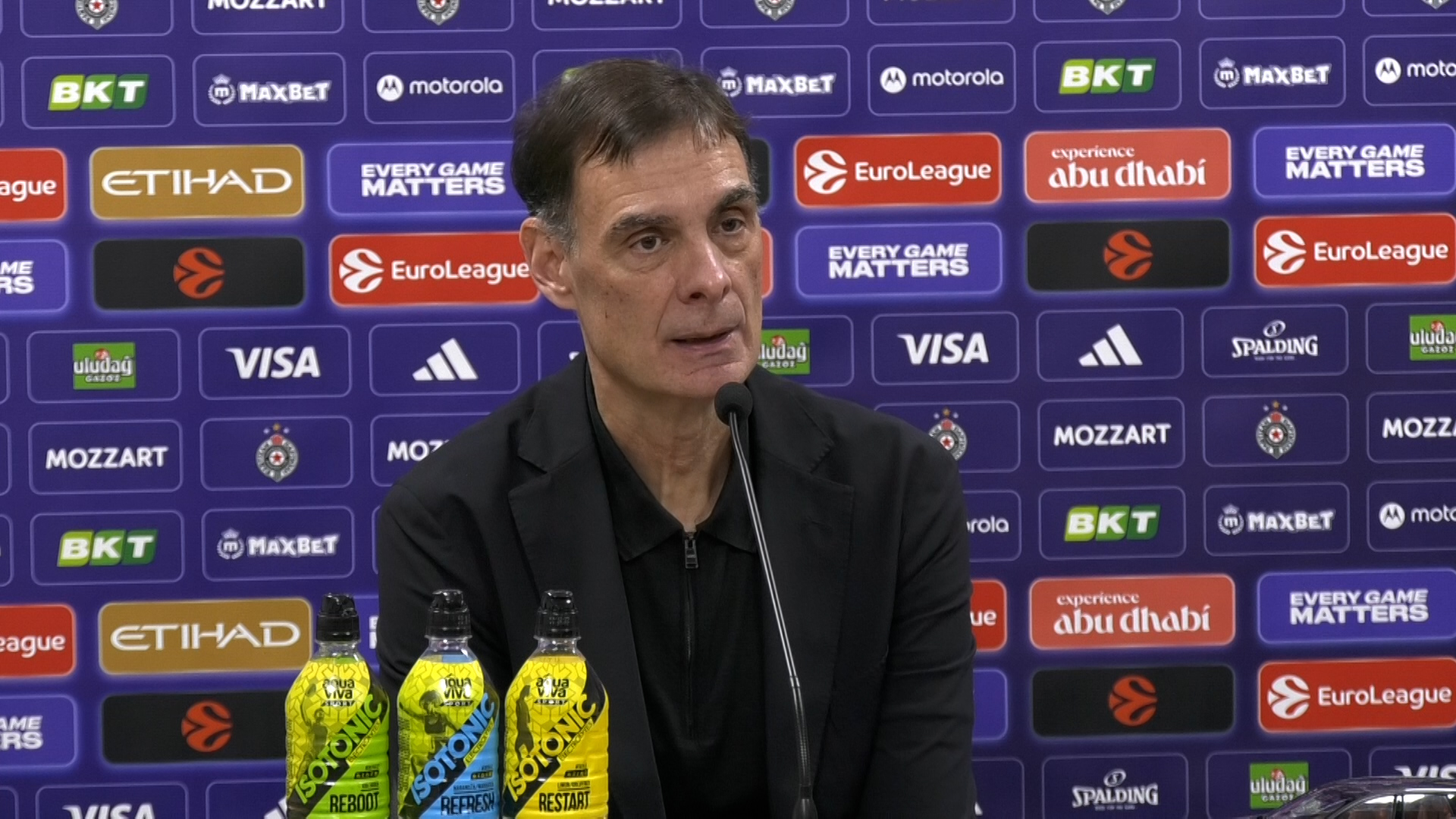 INFOBIRO - Dogadjaj dana - Beograd, Djoan Penjaroja, trener KK Partizan ...